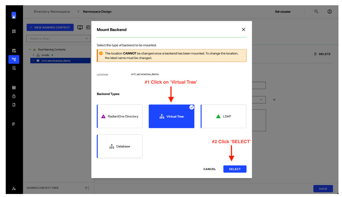 RadiantOne SCIM Integration with ServiceNow | Radiant Logic Documentation