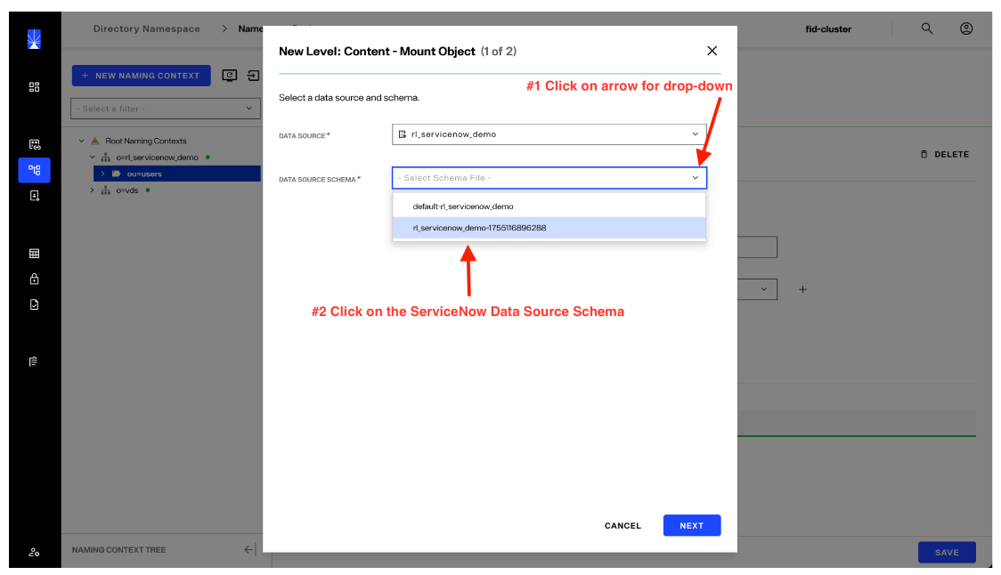 RadiantOne SCIM Integration with ServiceNow | Radiant Logic Documentation