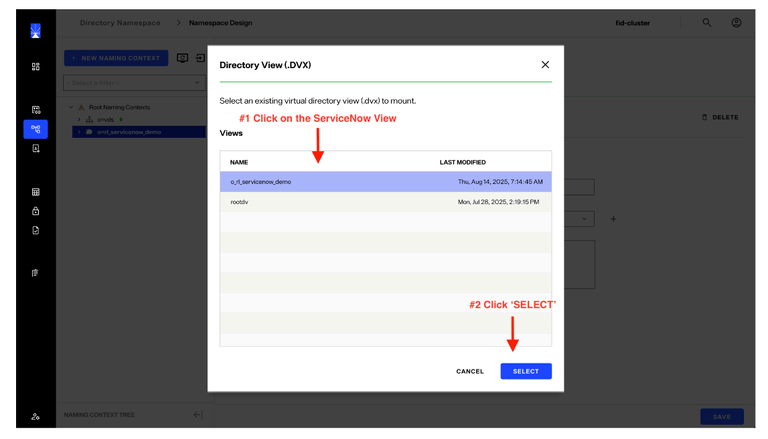 RadiantOne SCIM Integration with ServiceNow | Radiant Logic Documentation