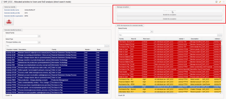 Exception management | Radiant Logic Documentation