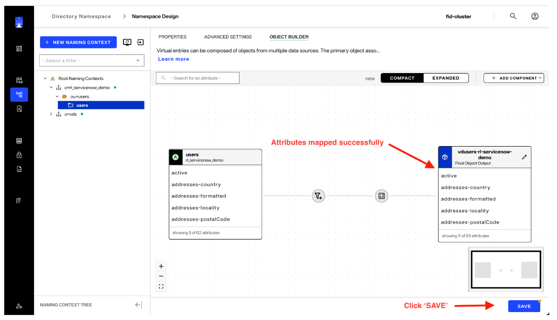 RadiantOne SCIM Integration with ServiceNow | Radiant Logic Documentation